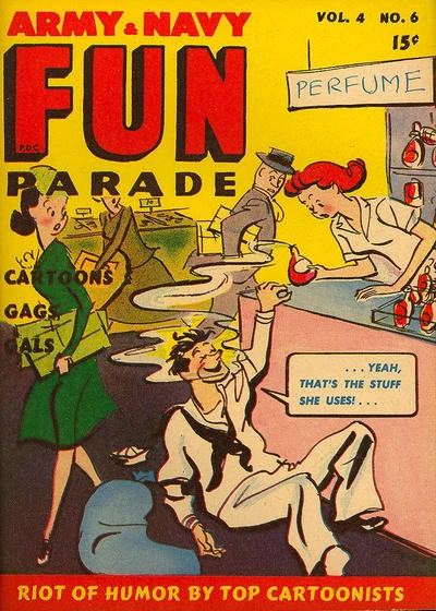 Army and Navy Fun Parade Vol 4 6 | Harvey Comics Database Wiki | Fandom