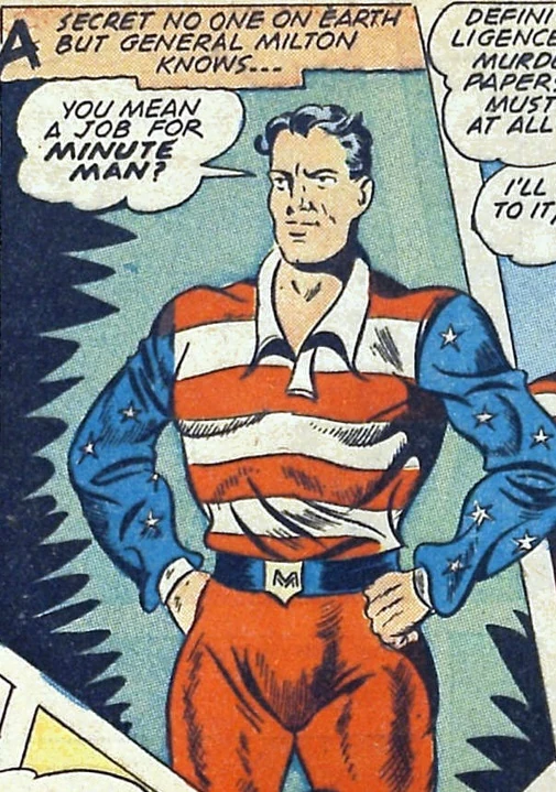 Minute-Man | Hey Kids Comics Wiki | Fandom