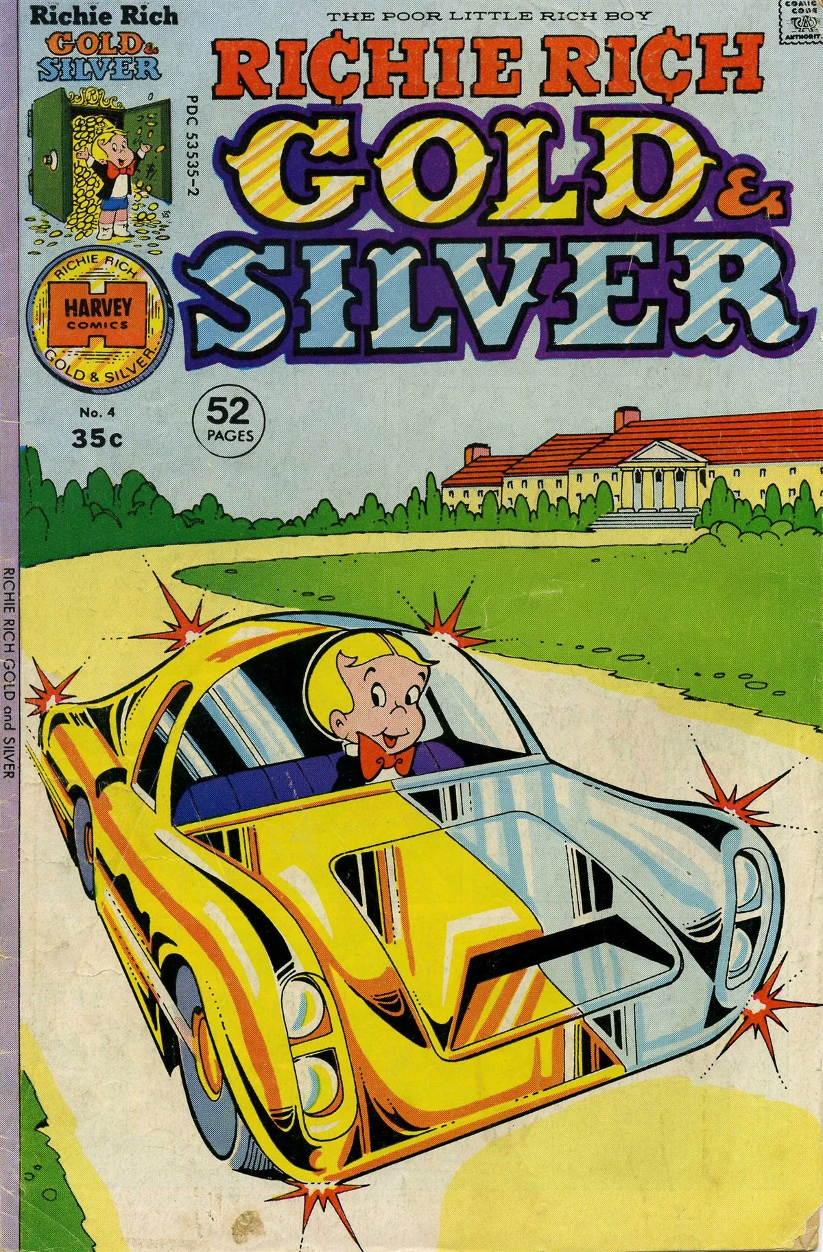 Richie Rich Gold & Silver Vol 1 4 | Harvey Comics Database Wiki | Fandom