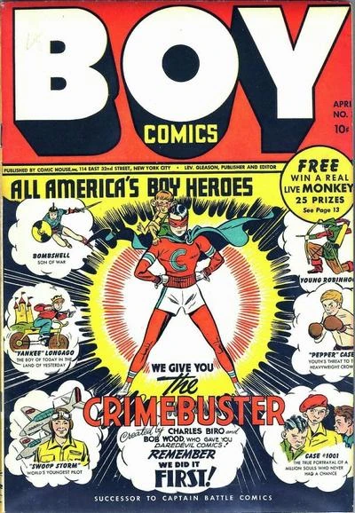 Boy Comics Vol 1 | Hey Kids Comics Wiki | Fandom