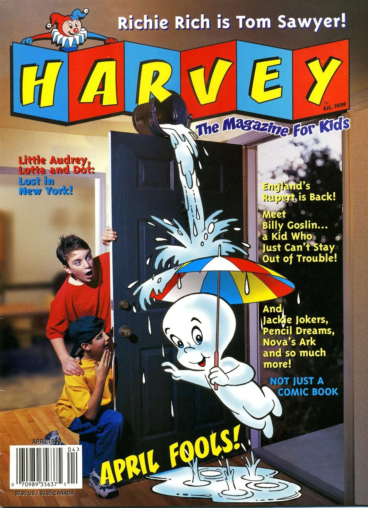 Harvey - The Magazine for Kids Vol 1 5 | Harvey Comics Database Wiki ...