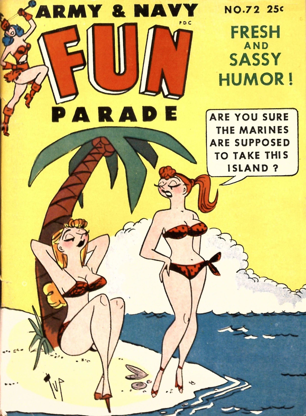 Army & Navy Fun Parade Vol 1 72 | Harvey Comics Database Wiki | Fandom