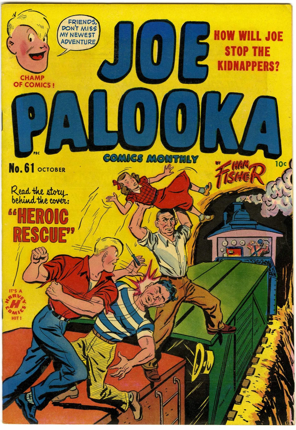 Joe Palooka Comics Vol 1 61 | Harvey Comics Database Wiki | Fandom