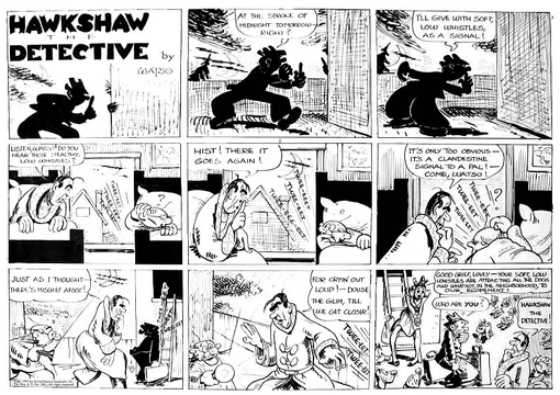 Hawkshaw the Detective | Hey Kids Comics Wiki | Fandom