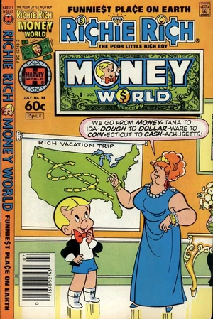 Richie Rich Money World Vol 1 58 | Harvey Comics Database Wiki | Fandom