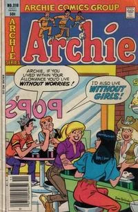 Archie Vol 1 310 | Hey Kids Comics Wiki | Fandom