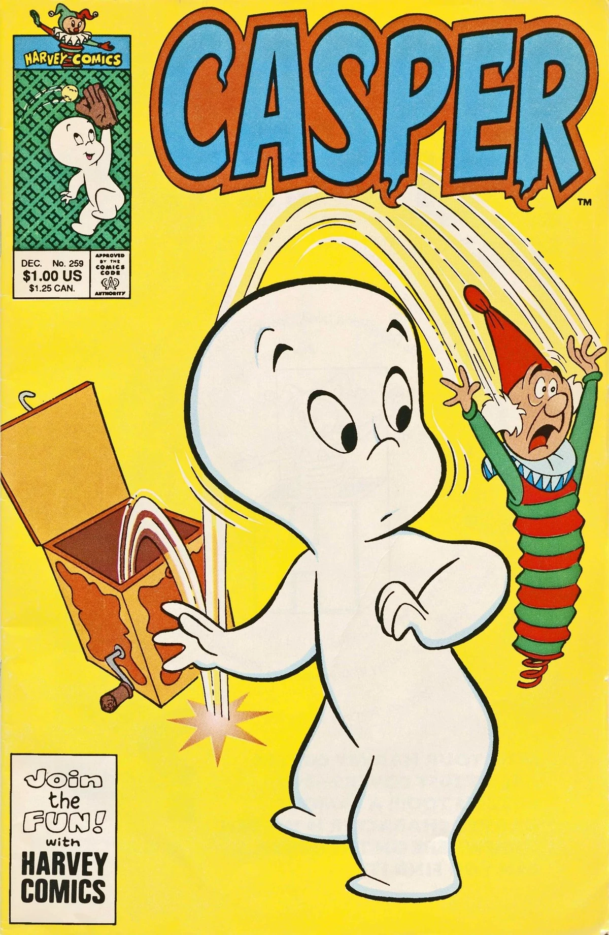The Friendly Ghost, Casper Vol 1 259 | Harvey Comics Database Wiki | Fandom