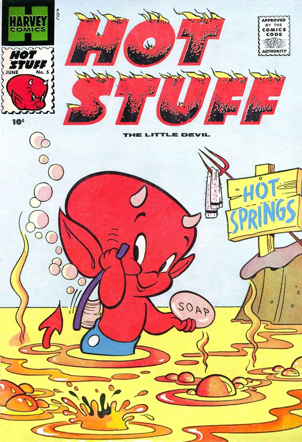 Hot Stuff, the Little Devil Vol 1 5 | Harvey Comics Database Wiki | Fandom