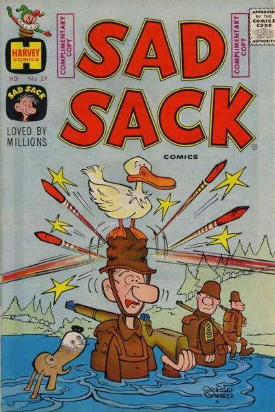 Sad Sack Comics (HD) Vol 1 29 | Harvey Comics Database Wiki | Fandom