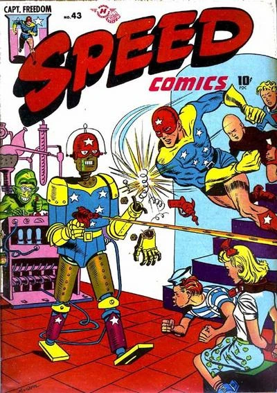 Speed Comics Vol 1 43 | Harvey Comics Database Wiki | Fandom