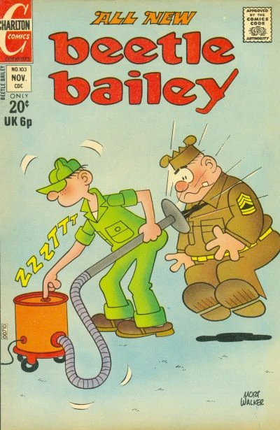 Beetle Bailey Vol 1 103 | Hey Kids Comics Wiki | Fandom