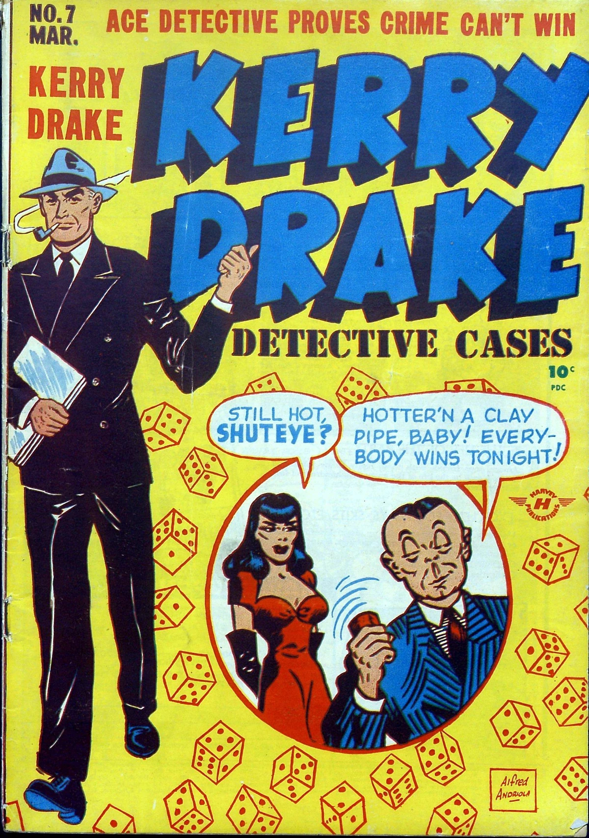 Kerry Drake Detective Cases Vol 1 7 | Harvey Comics Database Wiki | Fandom