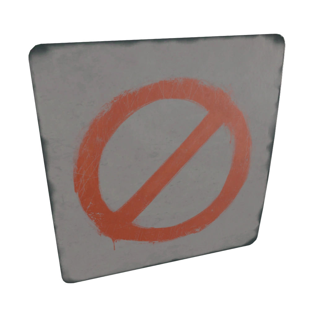 Prohibition sign | Crossout Wikia | Fandom