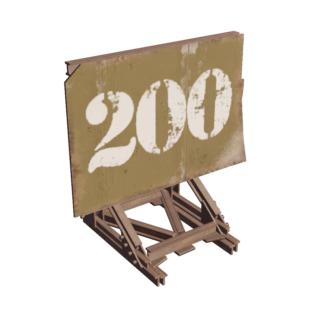 Military sign 200 m | Crossout Wikia | Fandom