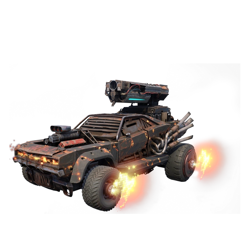 Blueprint: The flaming one (Deluxe) | Crossout Wikia | Fandom
