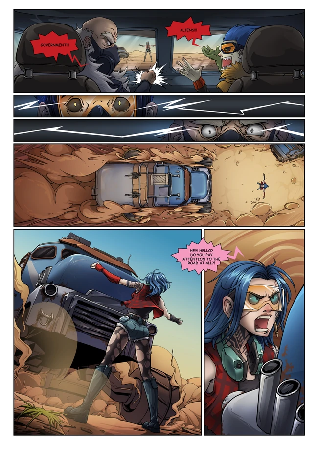 Comic series "The postmen" — part 2 | Crossout Wikia | Fandom