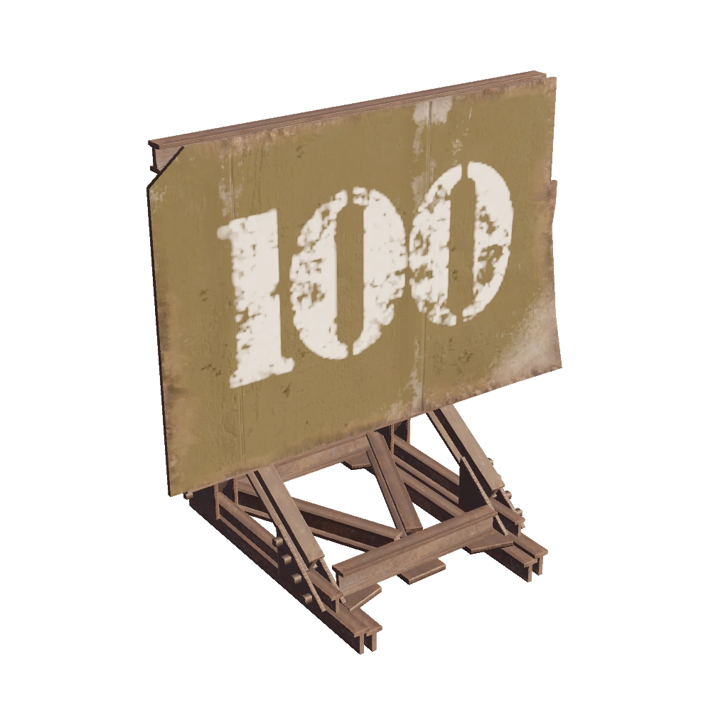 Military sign 100 m | Crossout Wikia | Fandom