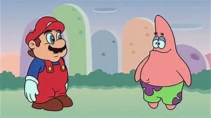 Mario Meets Patrick Star | Crossover Fanon Wiki | Fandom
