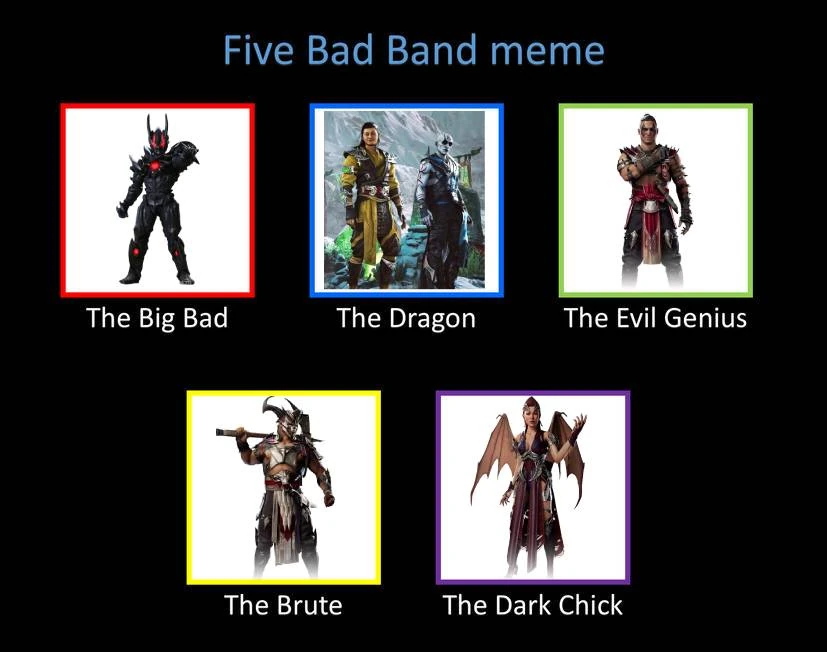 Five-Bad Band | Crossover War Heroes Wiki | Fandom