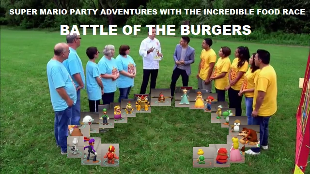 Super Mario Party Adventures with The Incredible Food Race: Battle of ...