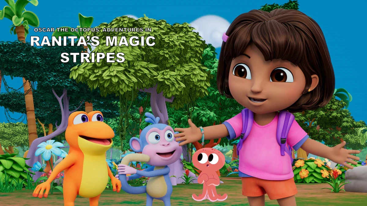 Oscar the Octopus' Adventures in Dora (2024): Ranita's Magic Stripes ...