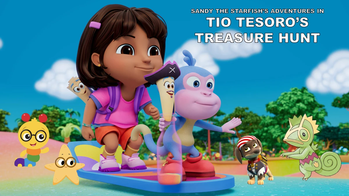 Sandy the Starfish's Adventures in Dora (2024): Tio Tesoro's Treasure ...