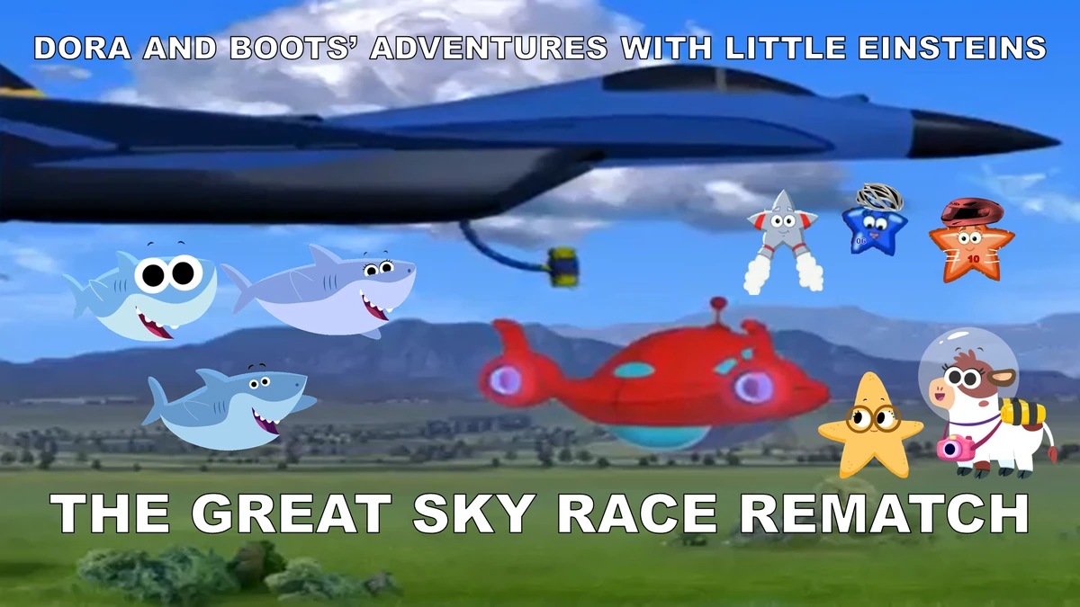 Dora and Boots' Adventures with Little Einsteins: The Great Sky Race ...