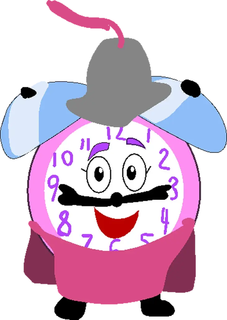 tickety toc coloring page drawing 6