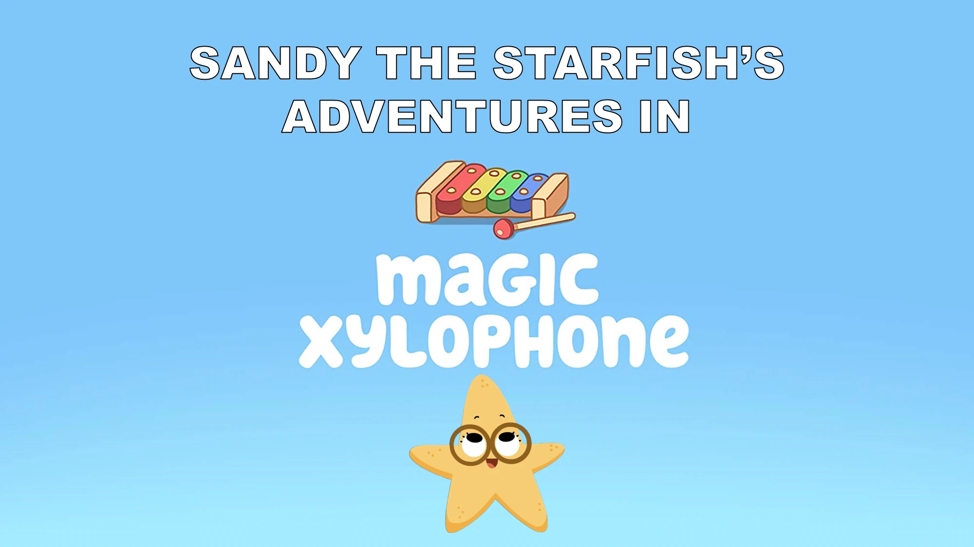 bluey magic xylophone coloring pages