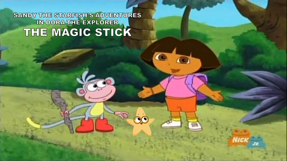 Sandy the Starfish's Adventures in Dora the Explorer: The Magic Stick | Crossovers and Fan ...