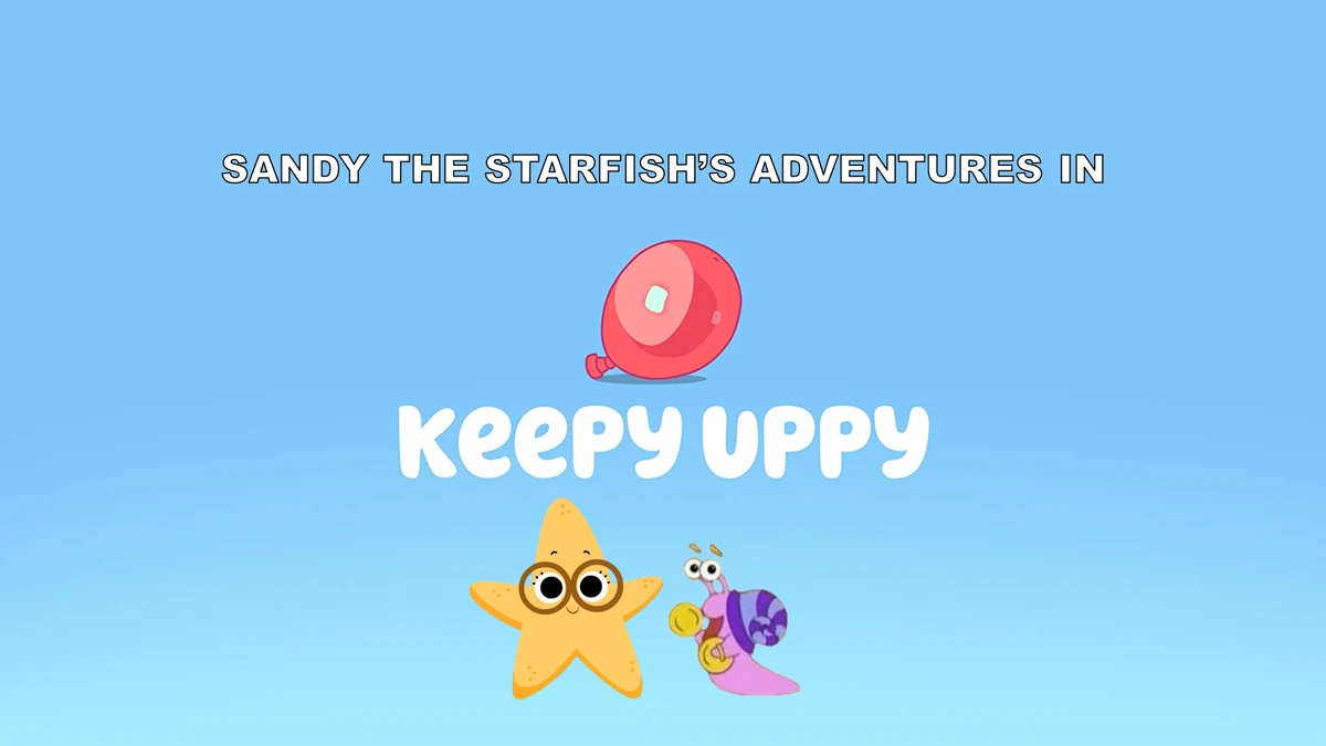 Sandy the Starfish's Adventures in Bluey: Keepy Uppy | Crossovers and ...