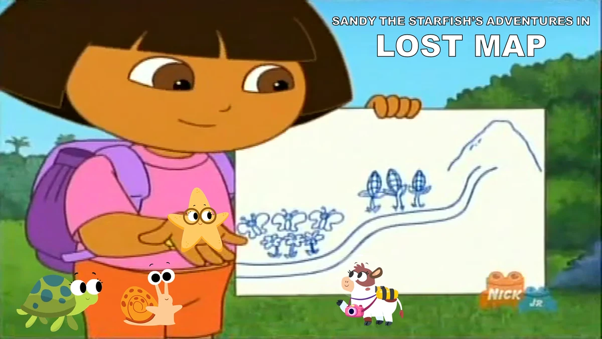 Sandy the Starfish's Adventures in Dora the Explorer: Lost Map ...