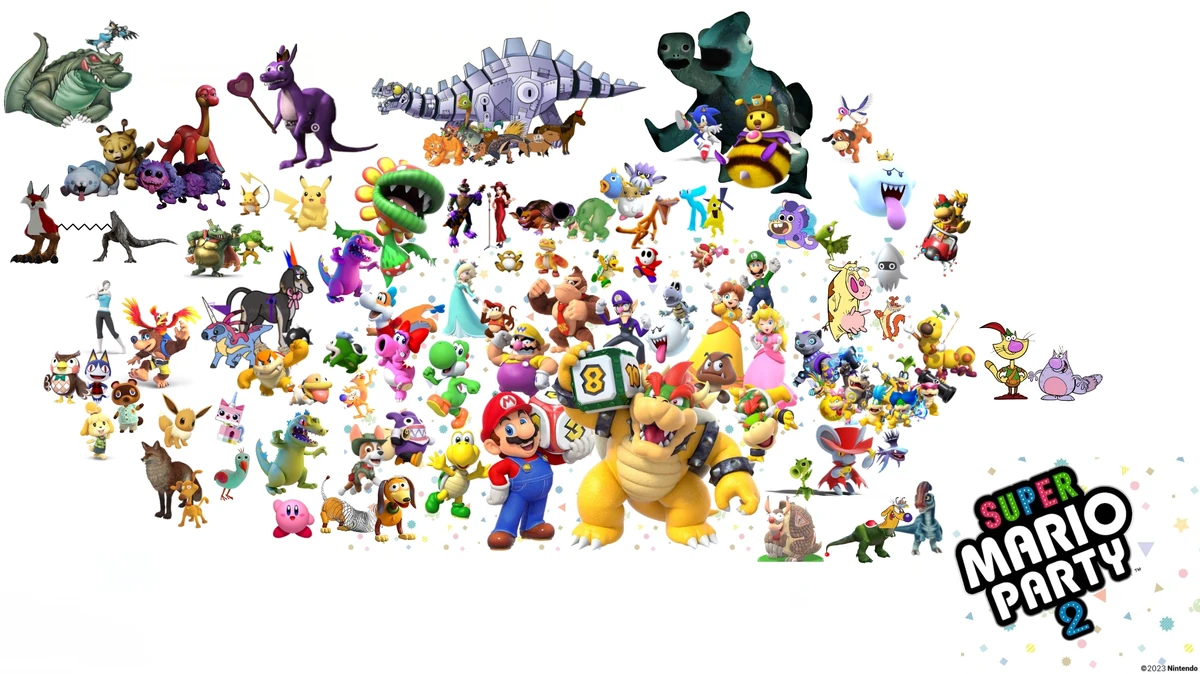 Super Mar party 2 Posters | Crossovers. Ultimate Wiki | Fandom