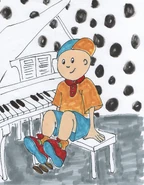Christian David "Caillou" Anderson's Piano/Gallery | Crossovia Wiki ...