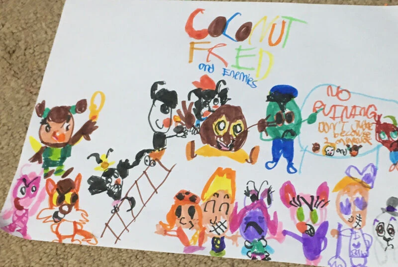 Coconut Fred & Enemies | Crossovia Wiki | Fandom