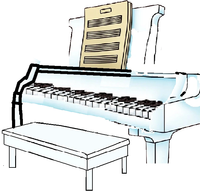 Christian David "Caillou" Anderson's Piano | Crossovia Wiki | Fandom