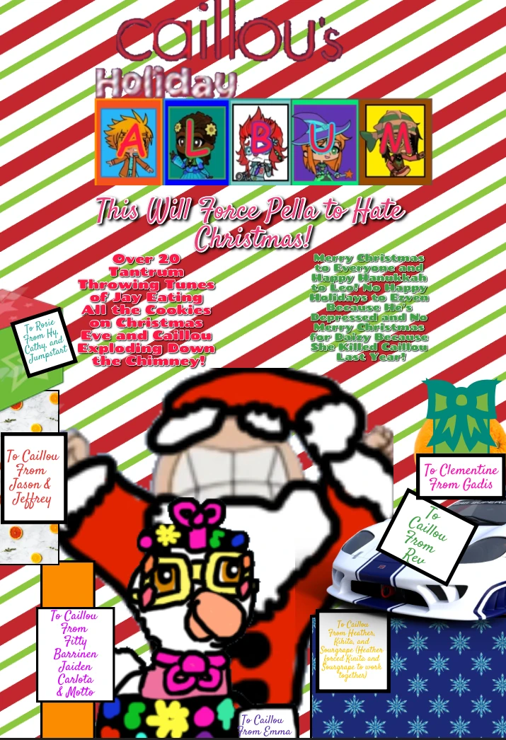 Caillou’s Holiday Album | Crossovia Wiki | Fandom
