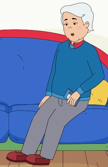 Caillou's Grandpa (BoomerangLover's version) | Crossovia Wiki | Fandom