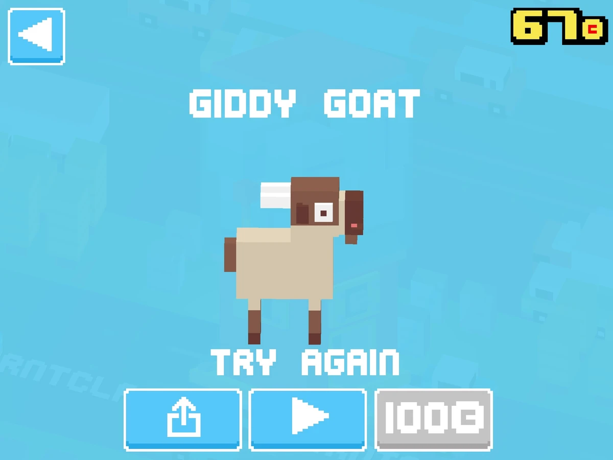 Giddy Goat | Crossy Road Wiki | Fandom