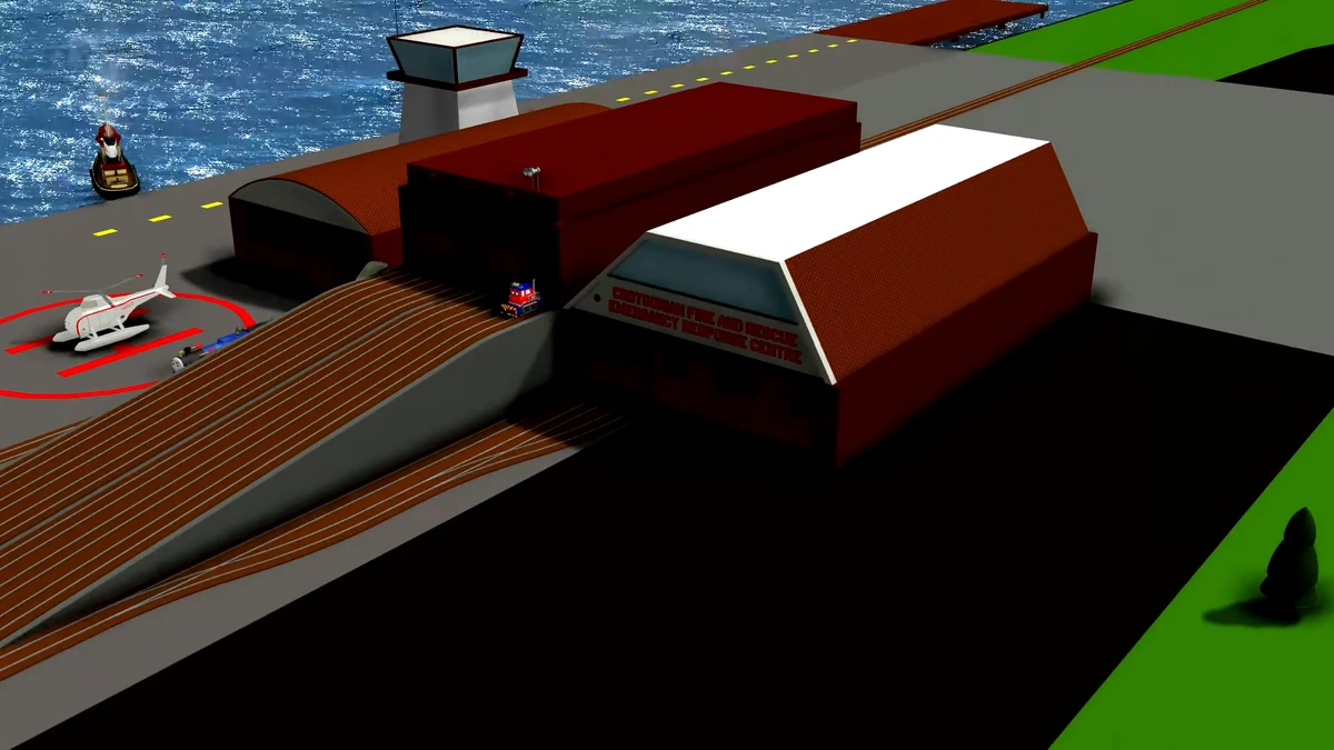 Crotoonian Fire and Rescue Centre | The Railways of Crotoonia Wiki | Fandom