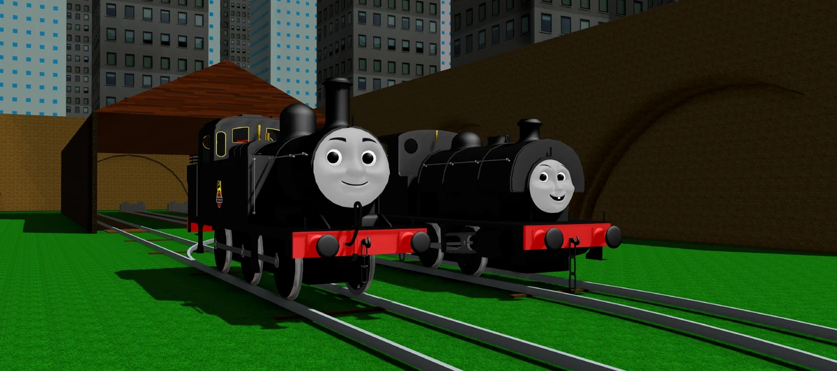 Jinty and Pug | The Railways of Crotoonia Wiki | Fandom