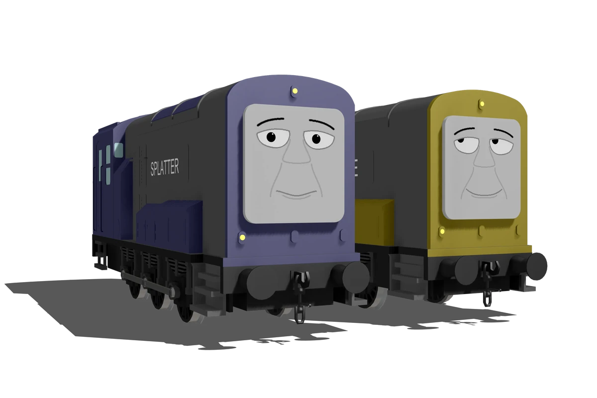 Splatter and Dodge | The Railways of Crotoonia Wiki | Fandom