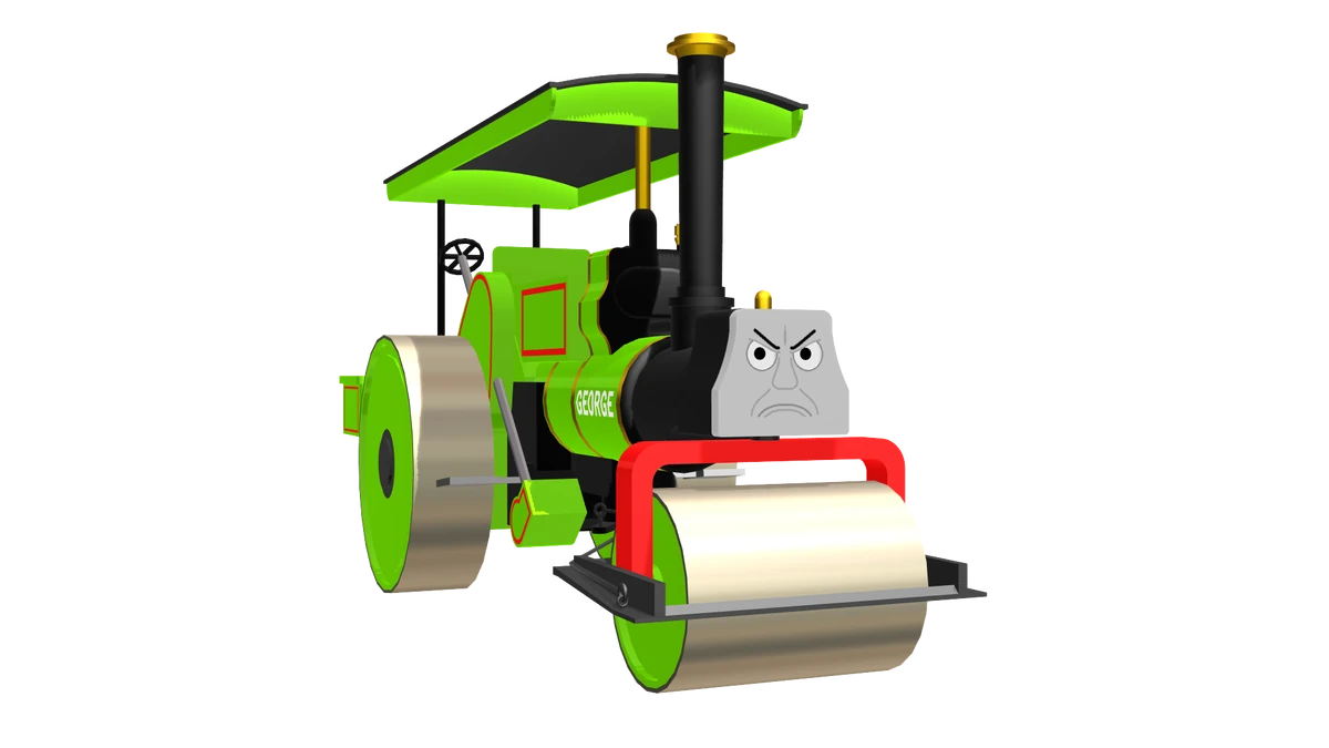 George (Steamroller) | The Railways of Crotoonia Wiki | Fandom