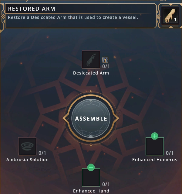 Restored Body Parts - The Official Crowfall Wiki