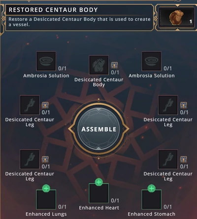 Restored Body Parts - The Official Crowfall Wiki