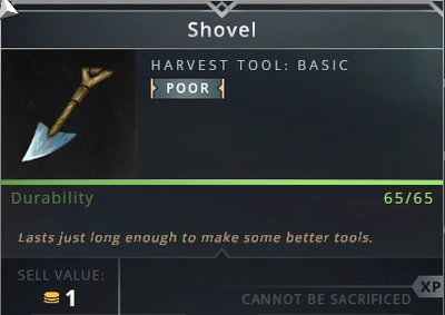 Basic Runestone Shovel - The Official Crowfall Wiki
