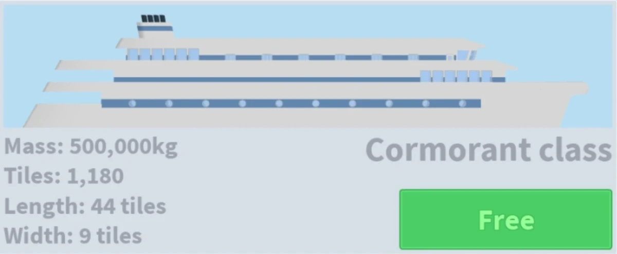 Cormorant/Gallery | Cruise Ship Tycoon Wiki | Fandom