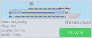 Heron | Cruise Ship Tycoon Wiki | Fandom