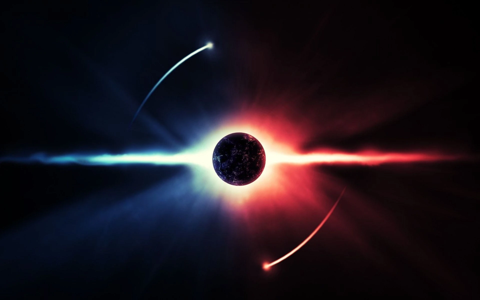 Flame Ice Planet