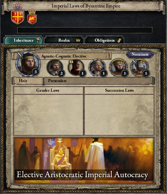 Voting: Elective Monarchy and Patrician Elective | Crusader Kings II ...